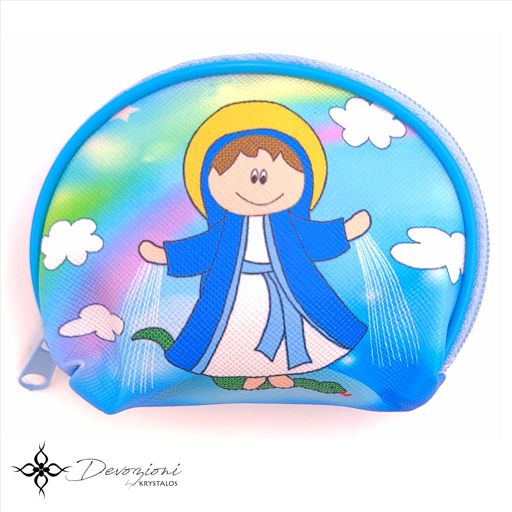 Pouch Monedero / para Rosario de Jesús y María para Niños – Krystalos ...