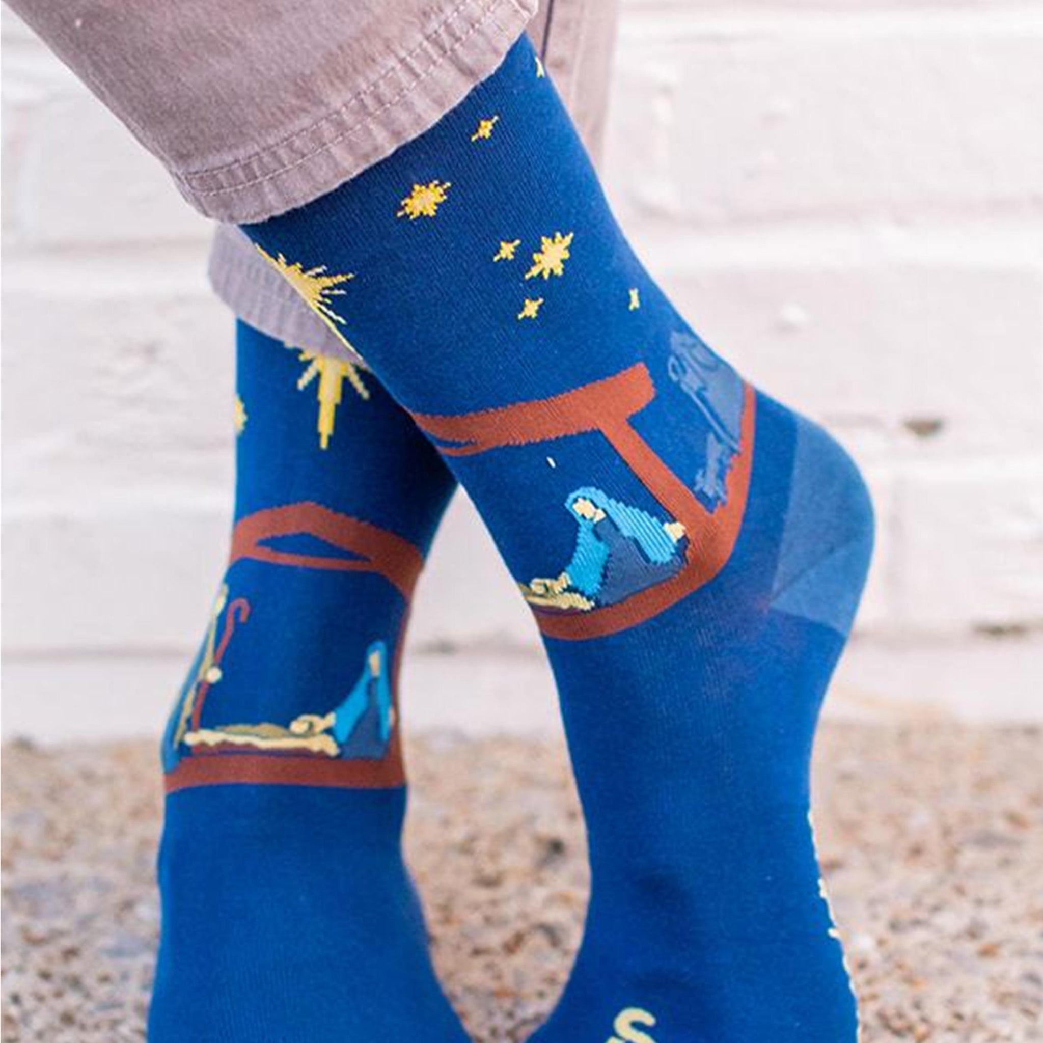 El Nacimiento de Jesús - Calcetines Unisex Adultos y Niños – Krystalos ...